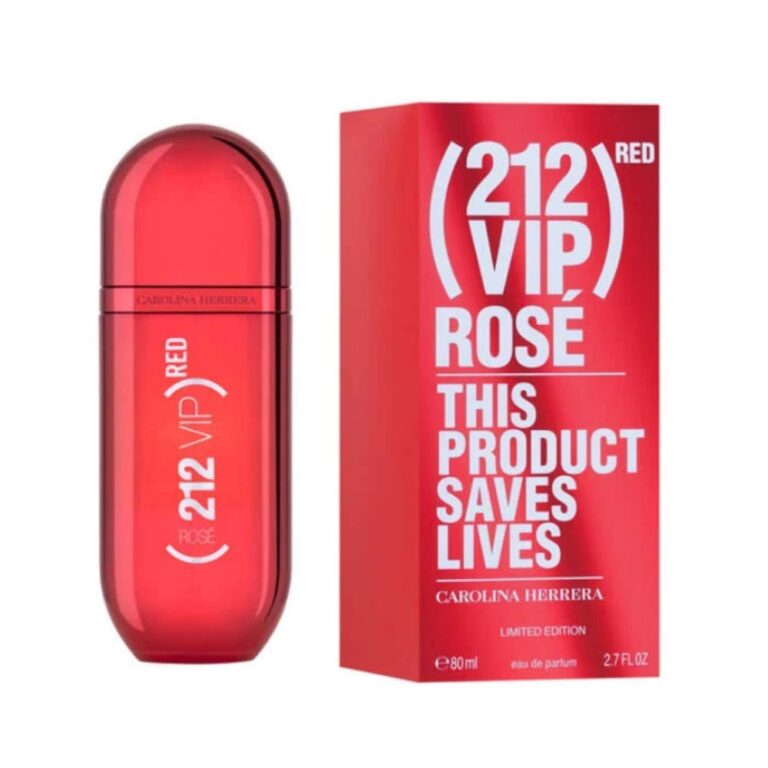 212 Vip Rose Red by Carolina Herrera 80ml EDP For Women - Milos Store